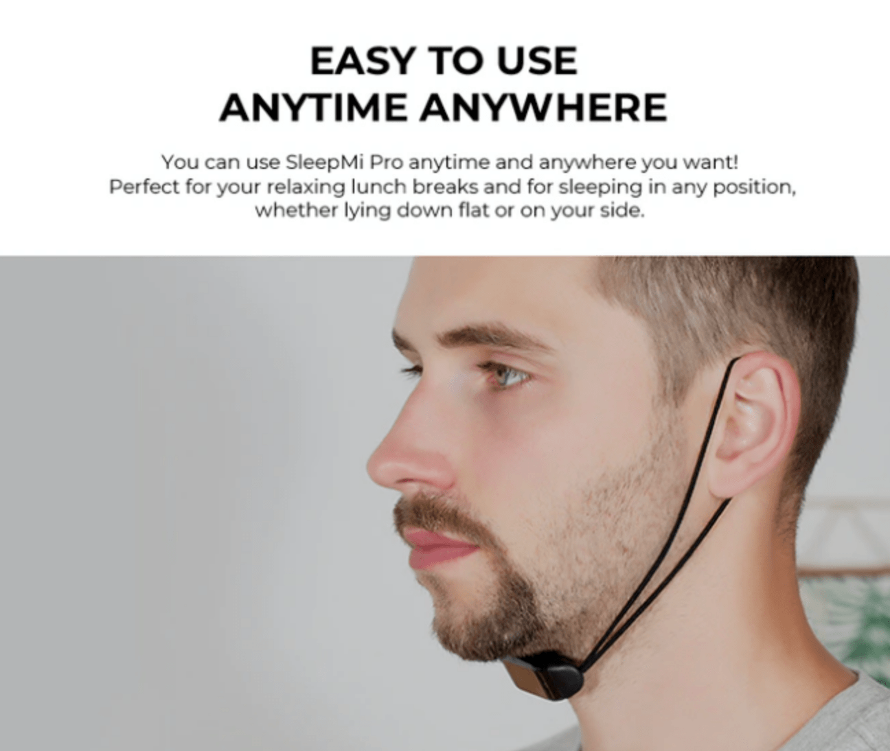 SleepMi 智能止鼻鼾睡眠按摩器 | 讓呼吸更順暢 - SearchingC