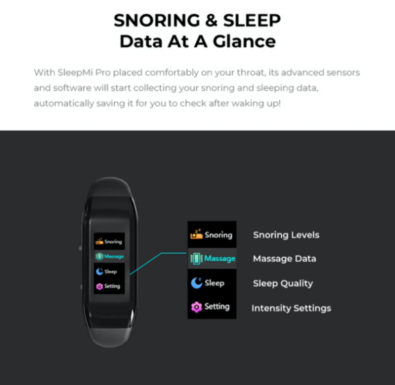 SleepMi 智能止鼻鼾睡眠按摩器 | 讓呼吸更順暢 - SearchingC