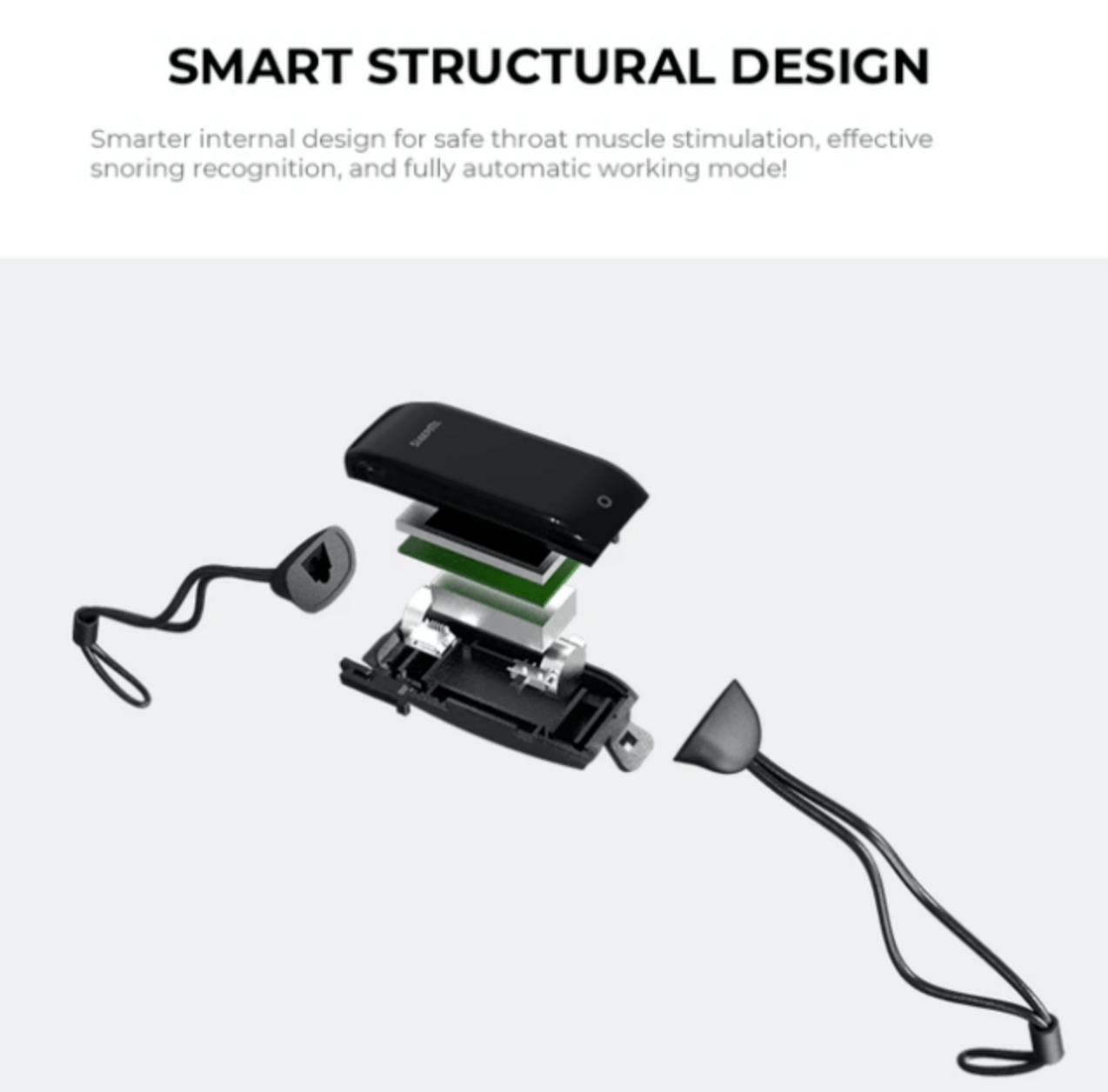 SleepMi 智能止鼻鼾睡眠按摩器 | 讓呼吸更順暢 - SearchingC