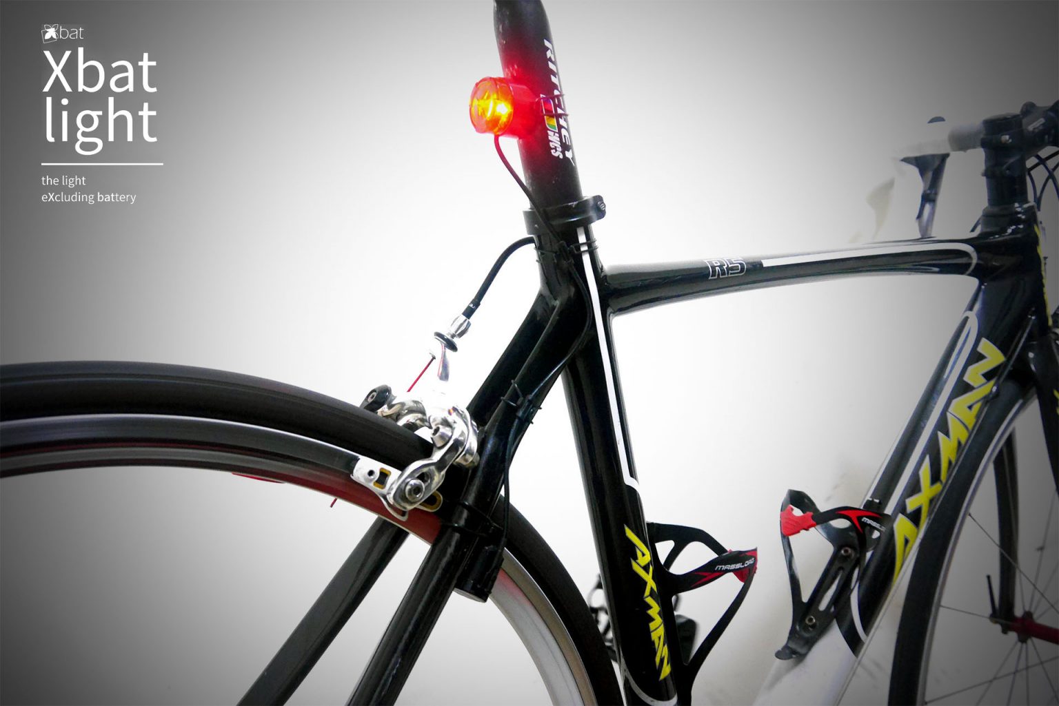 Xbat-M2 免電池自發電自行車後車燈 可蓄電 (品牌直送) - SearchingC