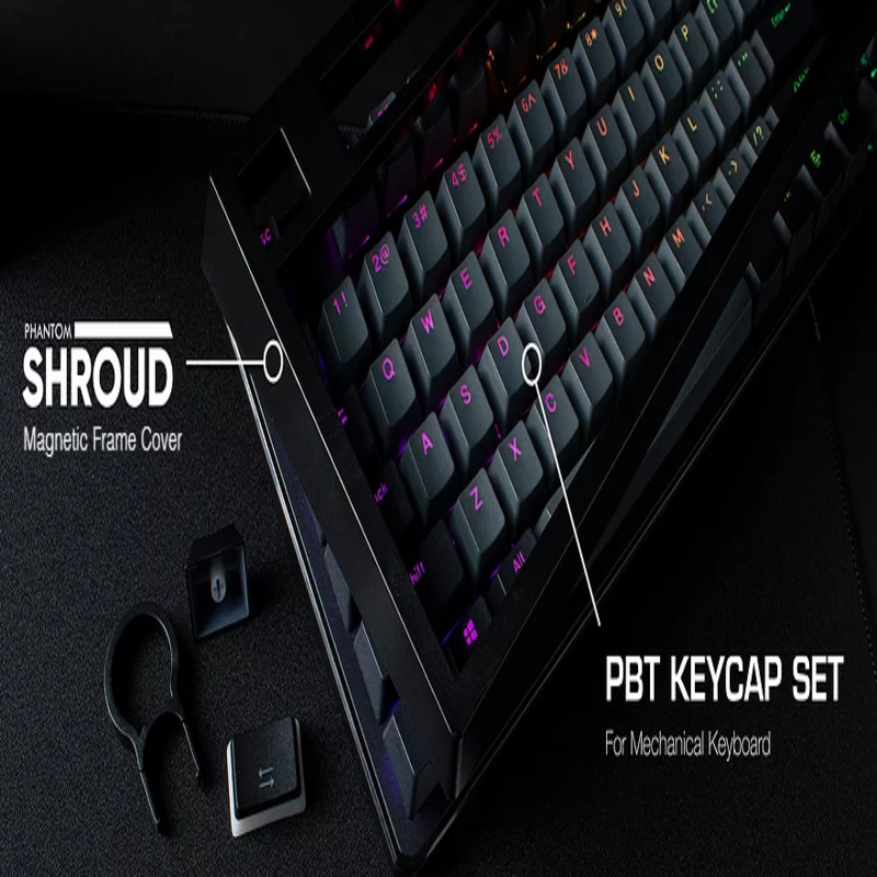 Phantom RGB 87鍵背光電競機械鍵盤 (品牌直送) - SearchingC