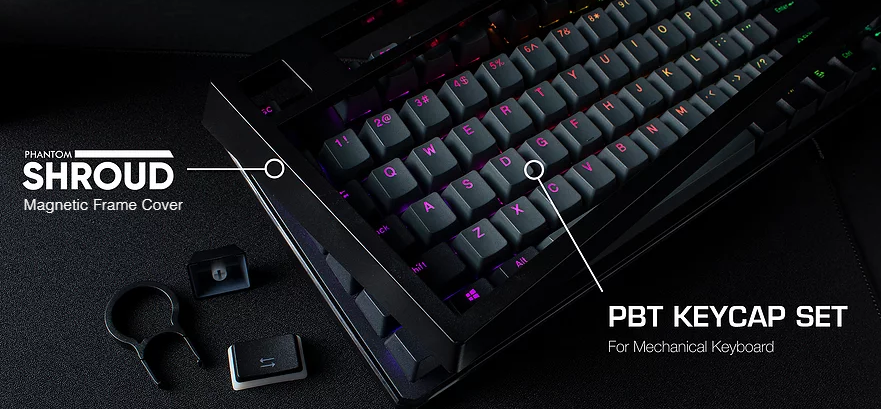 Phantom RGB 104鍵背光電競機械鍵盤 (品牌直送) - SearchingC