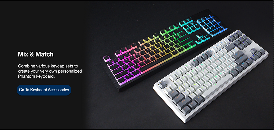 Phantom RGB 104鍵背光電競機械鍵盤 (品牌直送) - SearchingC