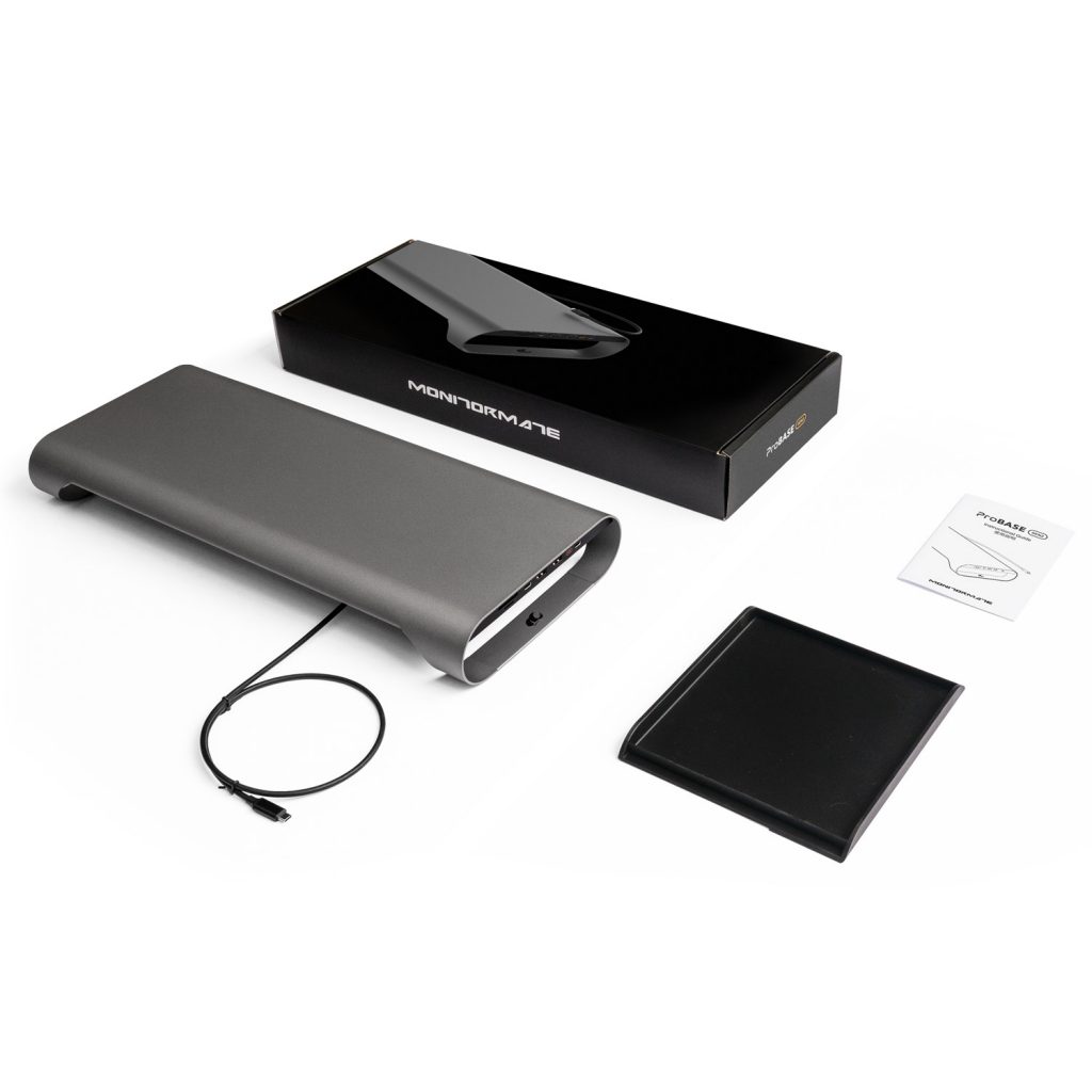 台灣 MONITORMATE ProBASE Gen2 USB-C 10Gbps 多功能螢幕架 (品牌直送) - SearchingC