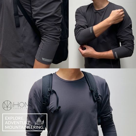 HOMI EAM 地表最強涼感防曬 長袖 (圓領) - SearchingC