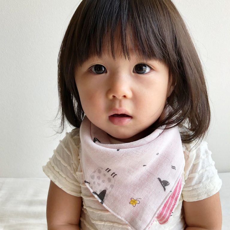 【kontex】100%日本純棉 3way圍兜口水巾(五色可選) (品牌直送) - SearchingC