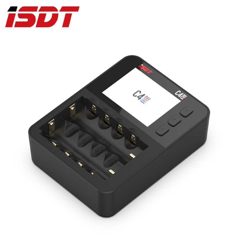 ISDT C4 EVO 智能多功能鋰電池充電器 - 7種操作模式 2A/3A/10440/10500 (品牌直送) - SearchingC
