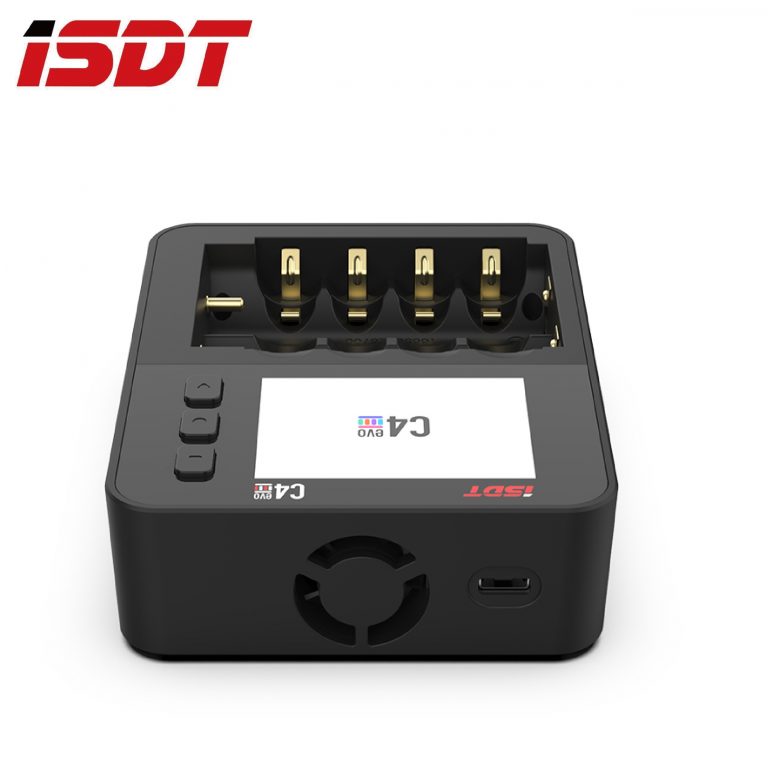 ISDT C4 EVO 智能多功能鋰電池充電器 - 7種操作模式 2A/3A/10440/10500 (品牌直送) - SearchingC