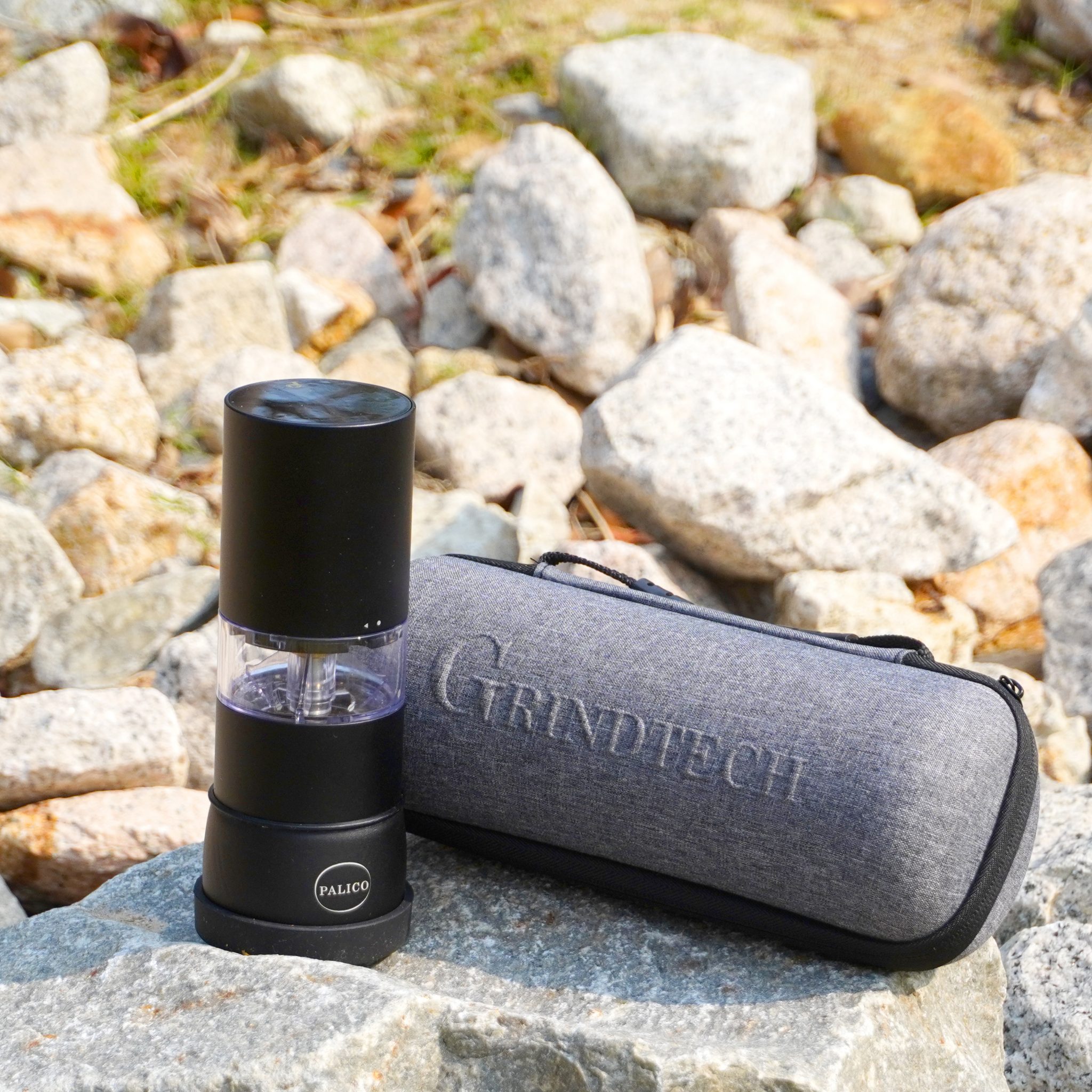 Palico Grindtech 小型便攜磨豆機 | 無線充電 | 旅行 露營 (品牌直送) - SearchingC