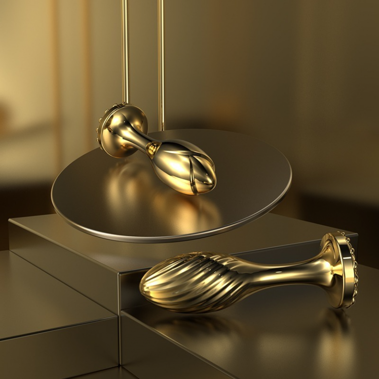 LOCKINK 金屬SM按摩情趣肛塞 (品牌直送) - SearchingC