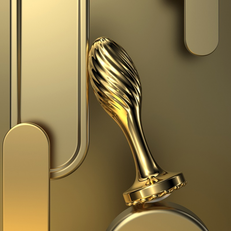 LOCKINK 金屬SM按摩情趣肛塞 (品牌直送) - SearchingC