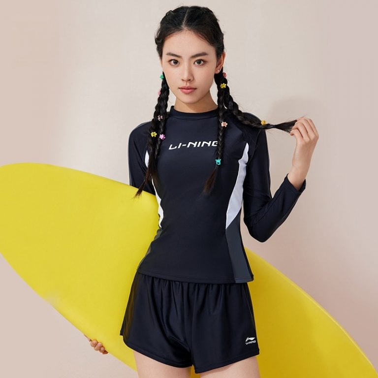LI-NING 經典系列女裝超顯瘦泳衣 (品牌直送) - SearchingC