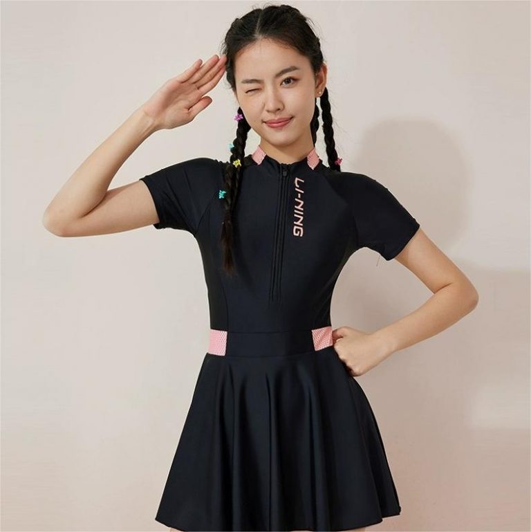LI-NING 經典系列甜美連體泳裝 (品牌直送) - SearchingC