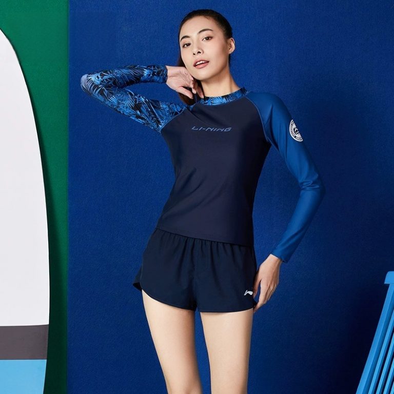 LI-NING 2023新款兩件套遊泳裝 (品牌直送) - SearchingC