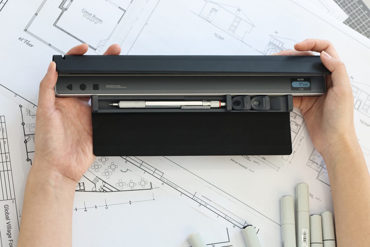 NeoRuler 高精度多比例 智能電子尺 (品牌直送) - SearchingC