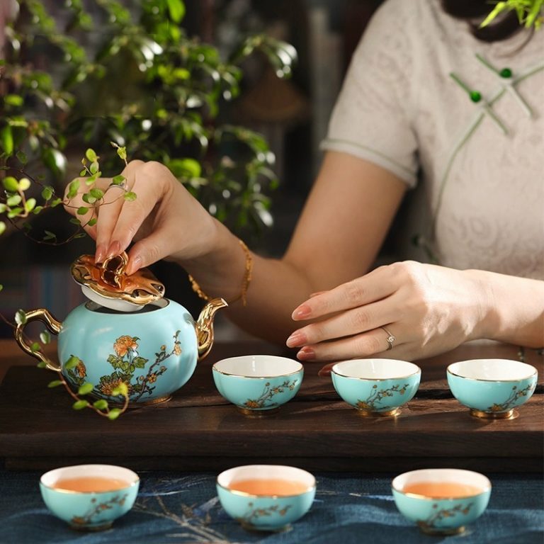 Auratic永豐源 西湖藍茶具套裝 (品牌直送) - SearchingC