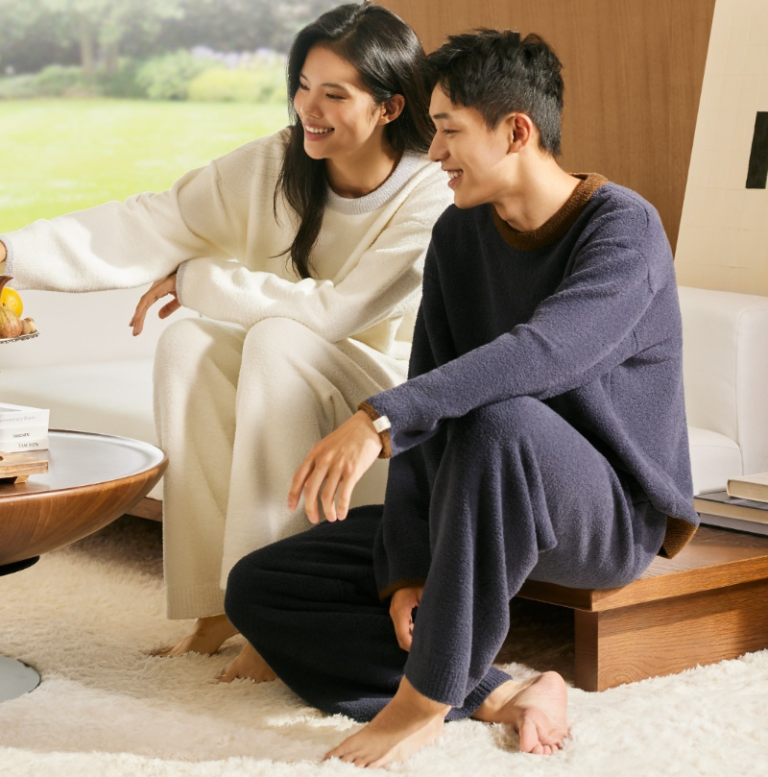 ATOUR PLANET 小薑茶忌廉情侶牛奶絨家居服 (品牌直送) - SearchingC