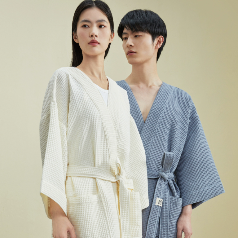 ATOUR PLANET 小薑茶情侶款吸水速幹浴袍 (品牌直送) - SearchingC