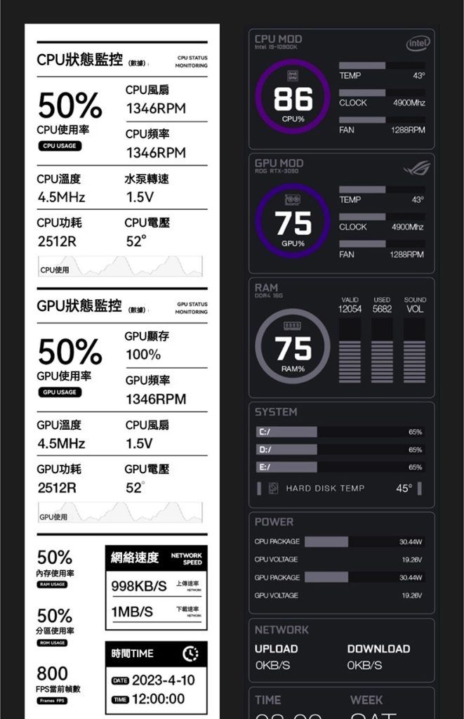 TURING SMART SCREEN 鋁合金8.8寸IPS TYPE-C智能副屏幕 (品牌直送) - SearchingC