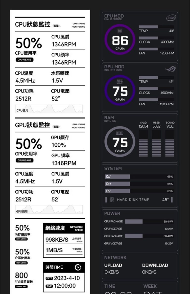 TURING SMART SCREEN 鋁合金8.8寸IPS TYPE-C智能副屏幕 (品牌直送) - SearchingC