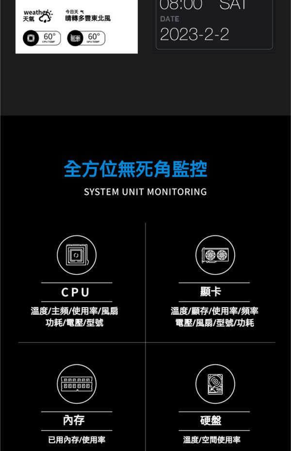 TURING SMART SCREEN 鋁合金8.8寸IPS TYPE-C智能副屏幕 (品牌直送) - SearchingC