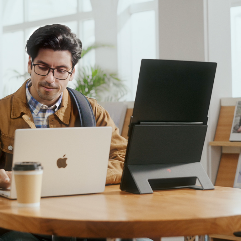 JSAUX 攜帶型 磁吸式雙屏觸控顯示器 (11月20日寄出) - SearchingC