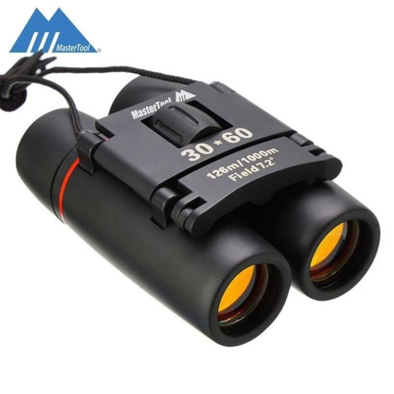 MasterTool 可折疊便攜式迷你超高清雙筒望遠鏡 - 黑色 (品牌直送) - SearchingC