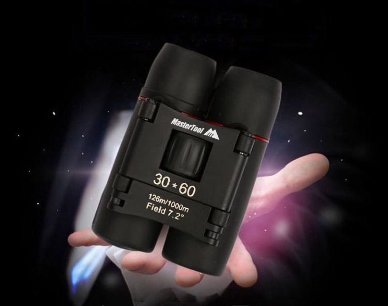 MasterTool 可折疊便攜式迷你超高清雙筒望遠鏡 - 黑色 (品牌直送) - SearchingC