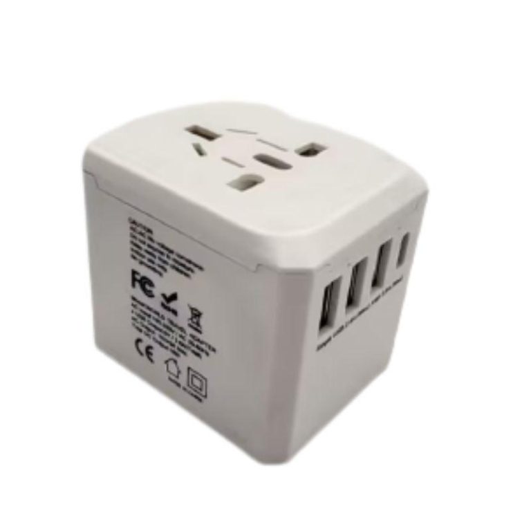 MasterTool MasterTool 全球通用多國萬用插頭旅行充電器 – 白色2件裝 (品牌直送) - SearchingC