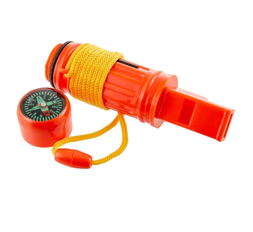 MasterTool 多功能五合一工具 儲物盒 | 指南針 | 口哨 | 打火棒 | 信號鏡 (品牌直送) - SearchingC