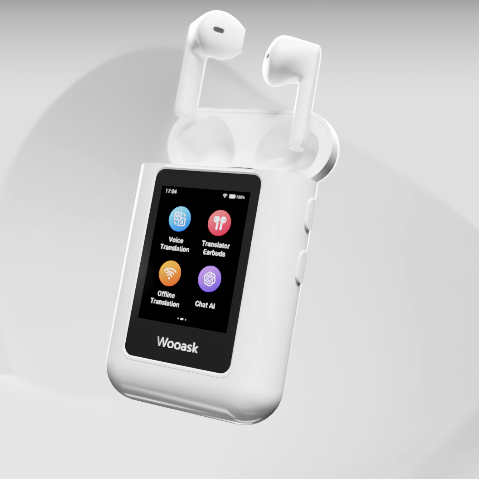 Wooask A8 首個免軟體即時雙向翻譯耳機｜ChatGPT驅動 (11月27日寄出) - SearchingC