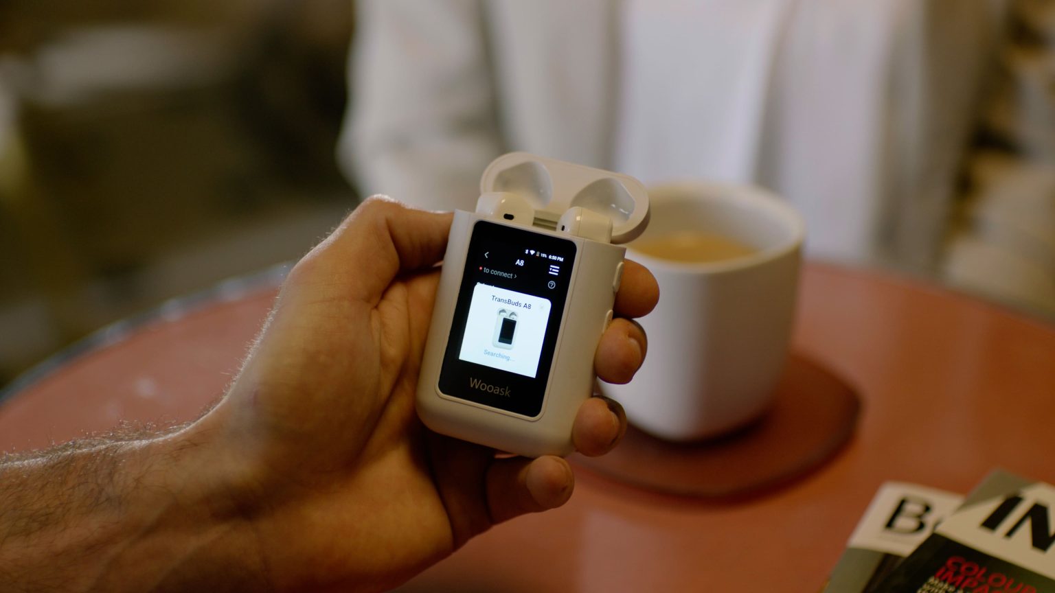 Wooask A8 首個免軟體即時雙向翻譯耳機｜ChatGPT驅動 (11月27日寄出) - SearchingC