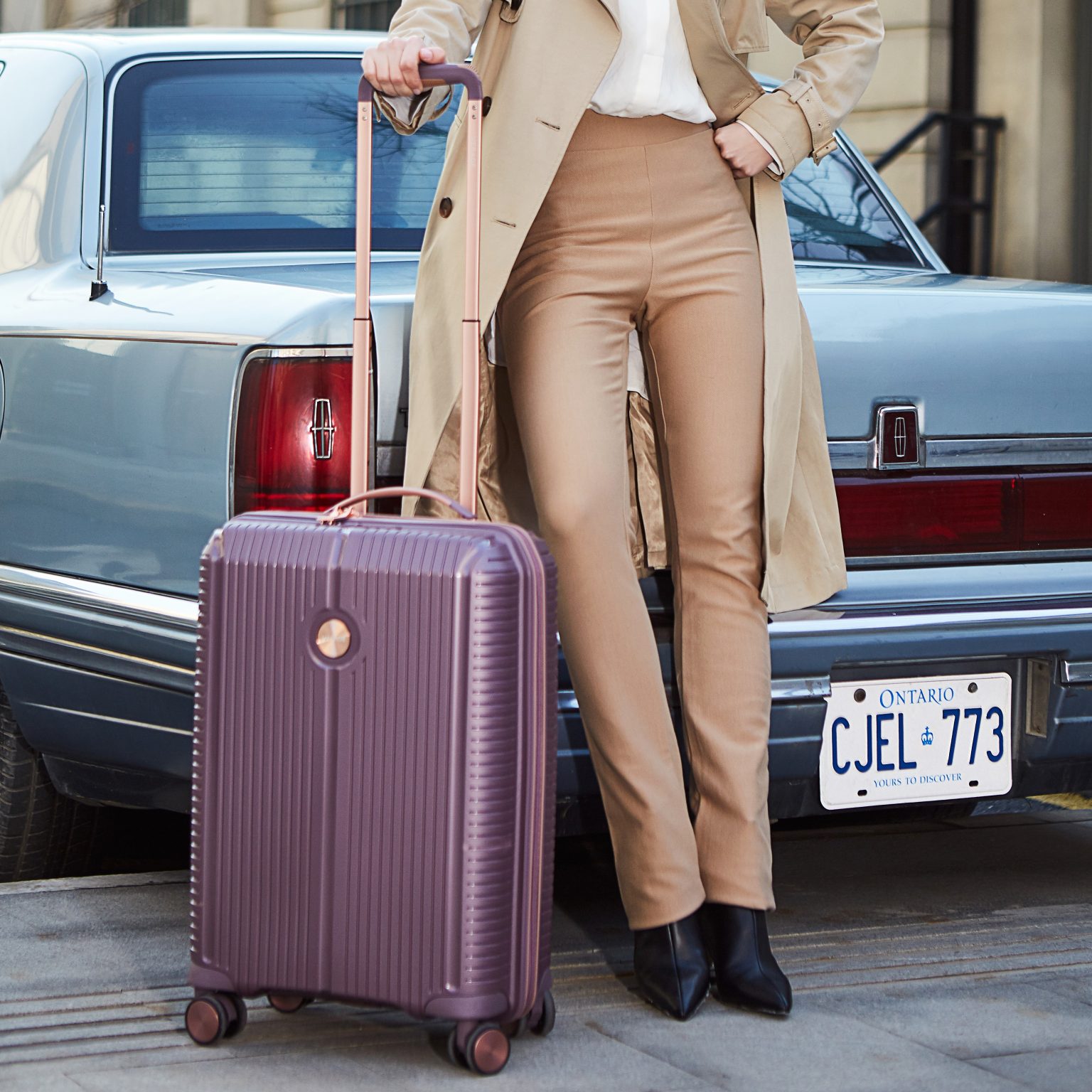 英國 VERAGE 19006 可擴充型行李箱 (有20″/24″/28″黑色/藍色/綠色/玫瑰金色/薰衣草紫色) (品牌直送) - SearchingC