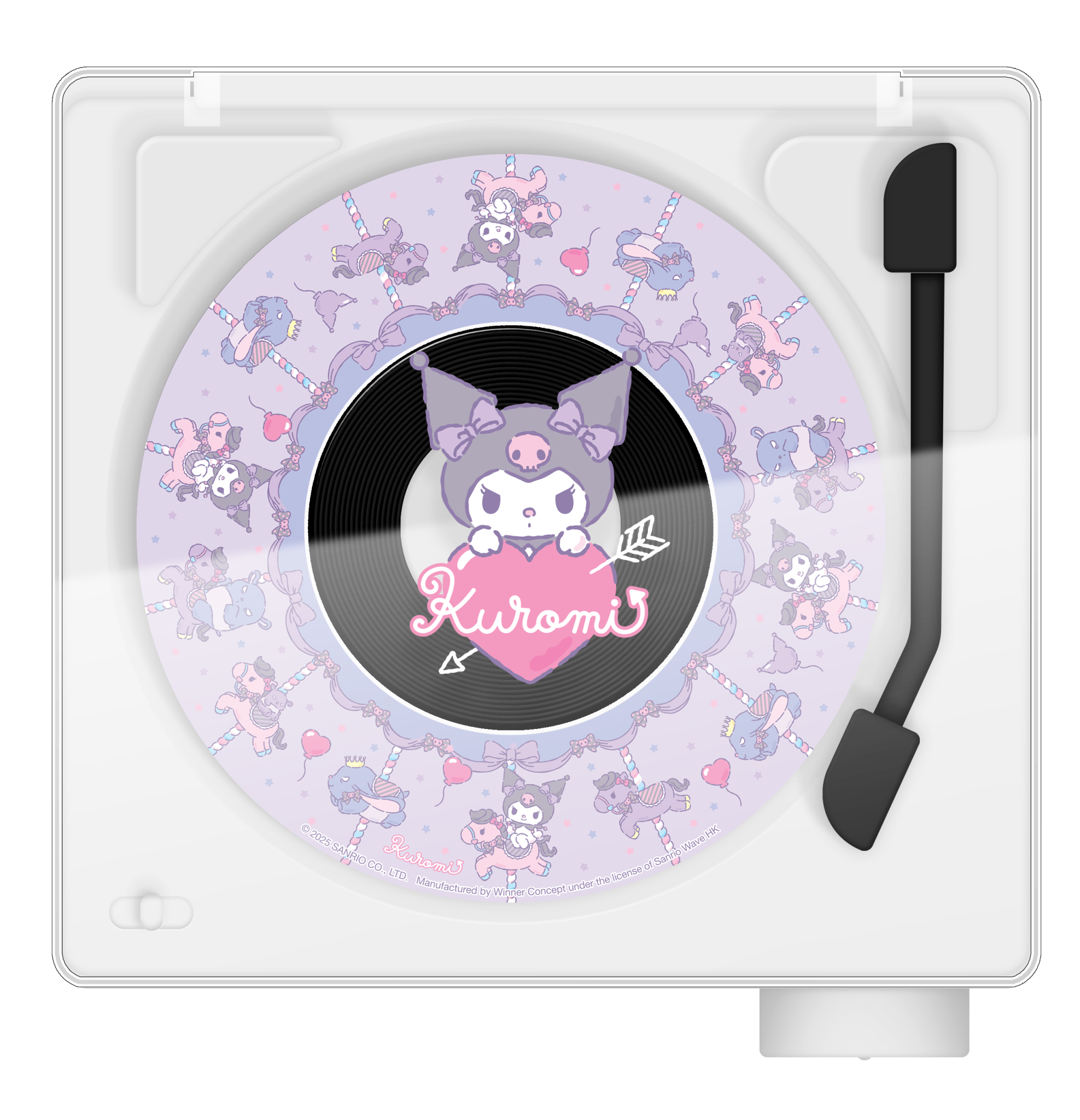 動漫工房 Sanrio Characters Kuromi 黑膠造型無線喇叭 (品牌直送) - SearchingC