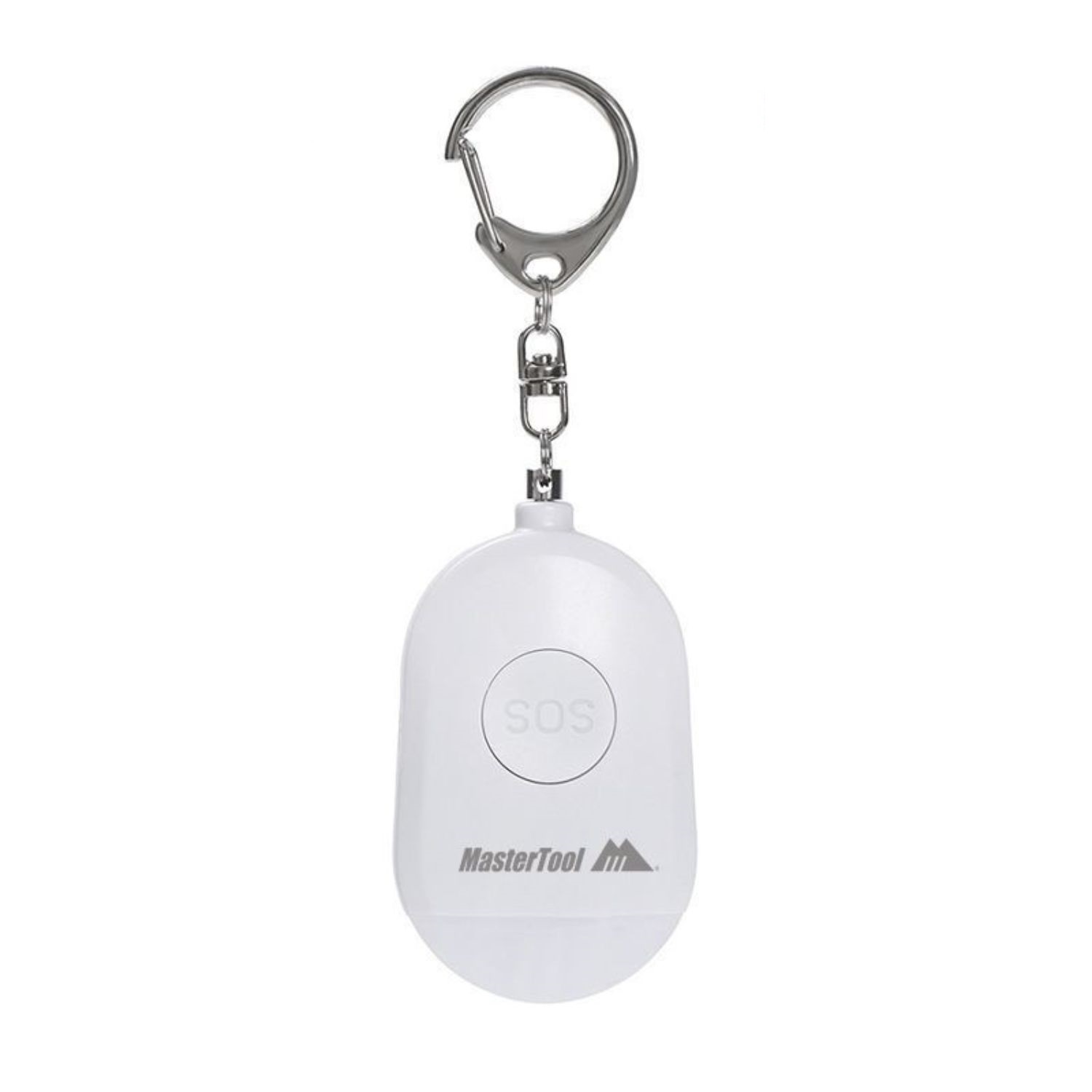 MasterTool USB充電防狼報警器 緊急LED電筒行山呼救器 - 白色 (品牌直送) - SearchingC