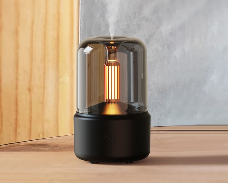 Kulor 浪漫仿燭光香薰機 無火安全設計加濕器 (品牌直送) - SearchingC